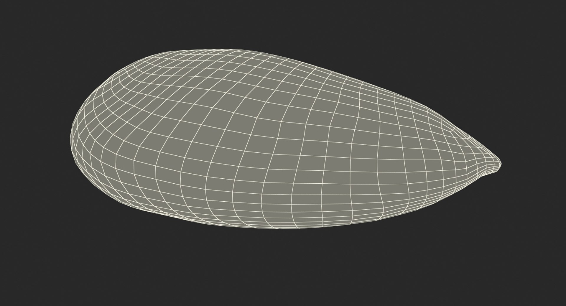 3D Raw Almond Model - TurboSquid 1426296