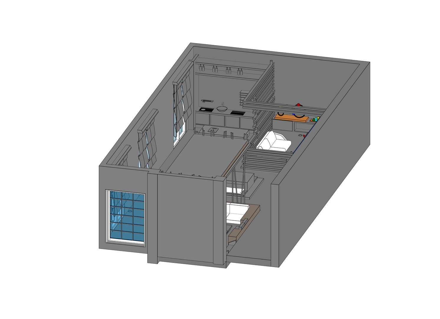 3D Model Revit Interior Design Studio - TurboSquid 1414010
