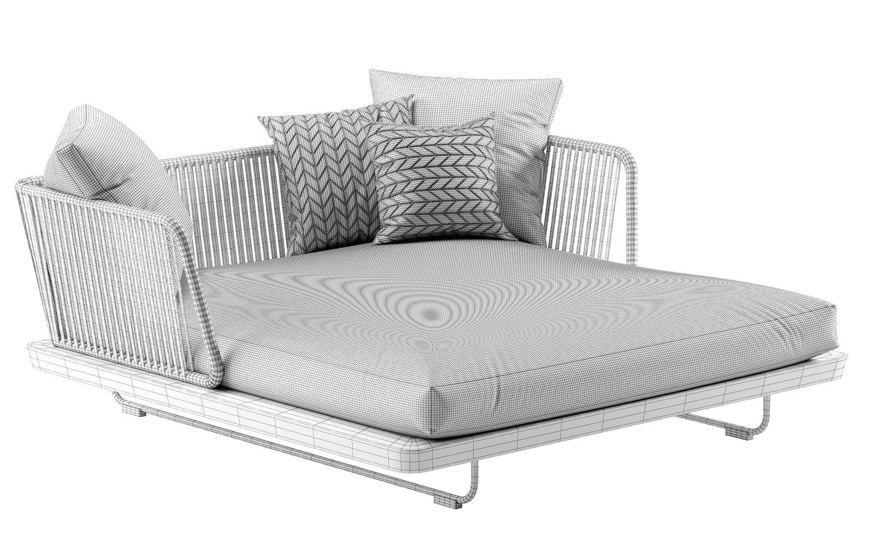 Minotti Sunray Sofa Set Model - TurboSquid 1631674