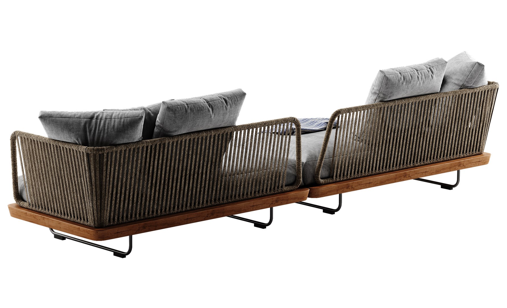 Minotti Sunray Sofa Set Model - TurboSquid 1631674