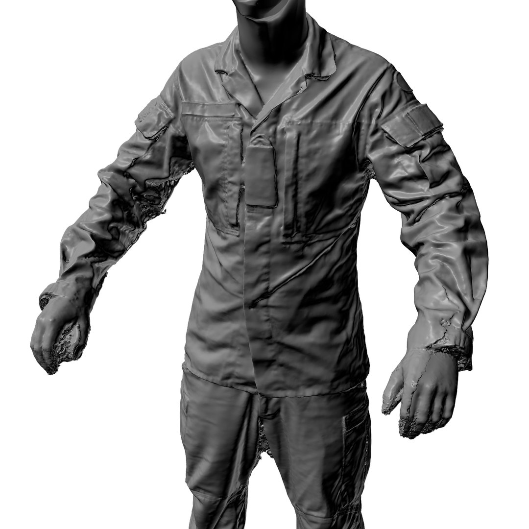 Scan Adf Australian Uniform 3D - TurboSquid 1531891