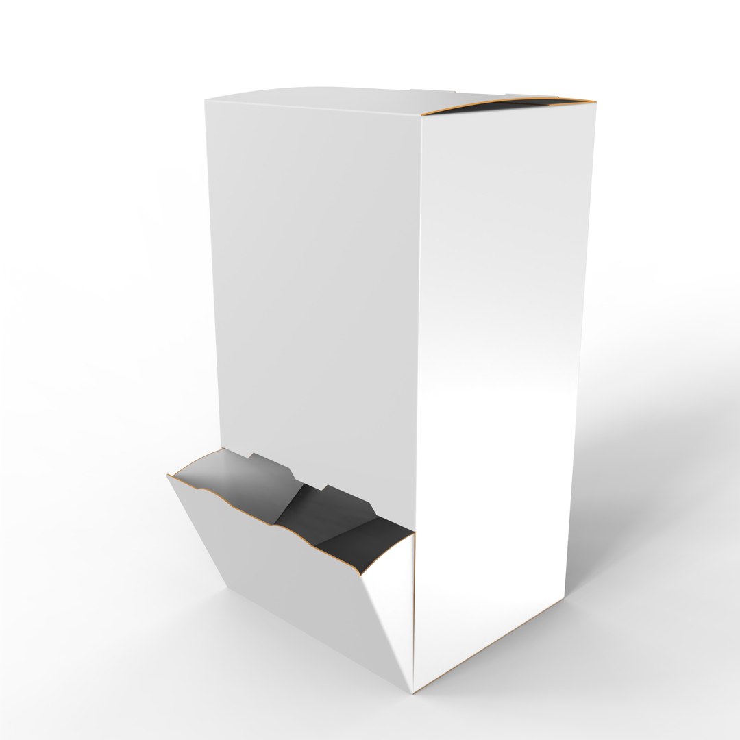 Packaging Dispenser Box 150x130x280mm 3D Model - TurboSquid 2313740