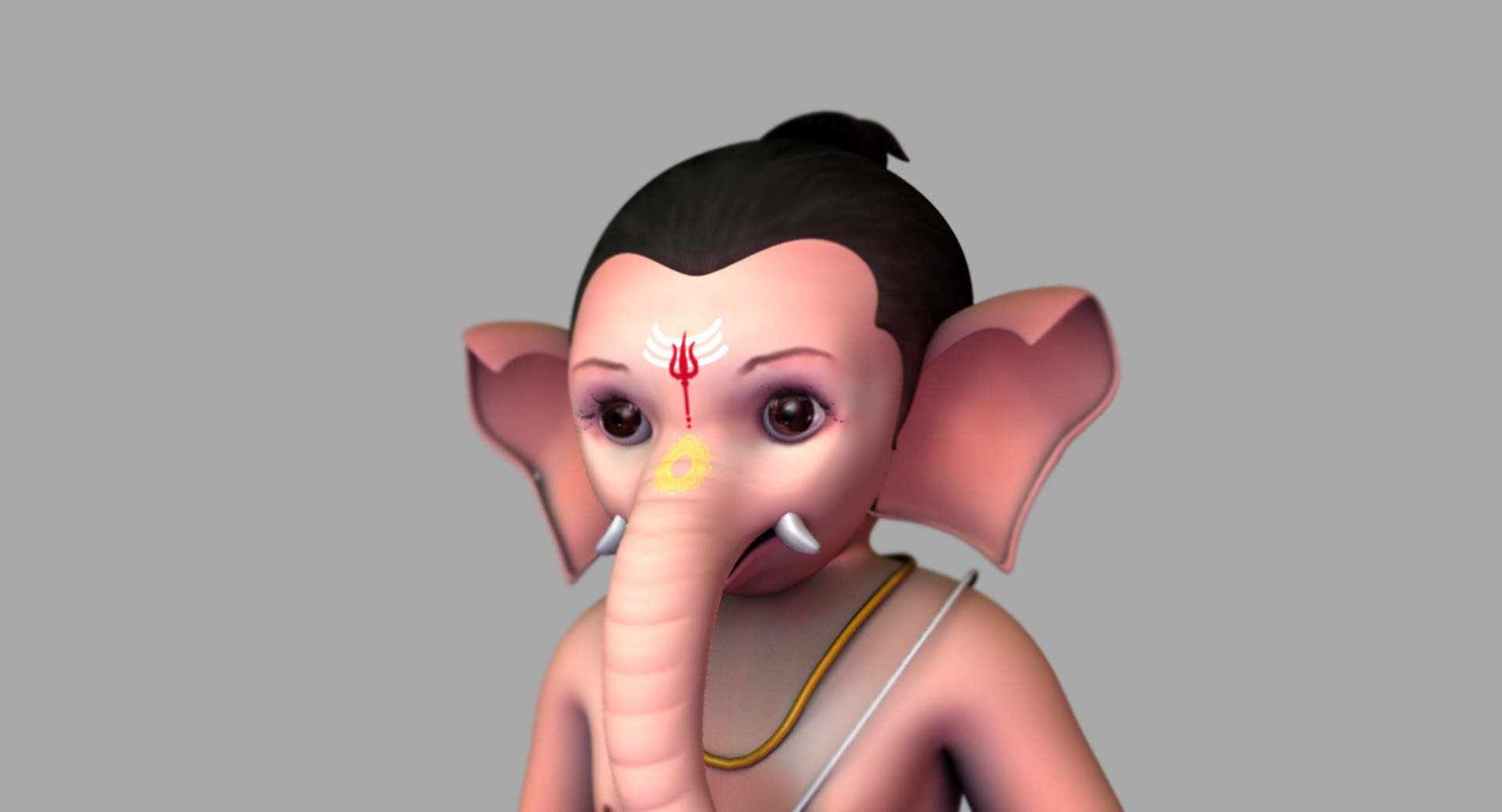 3D Bala Ganesha Model - TurboSquid 1459611