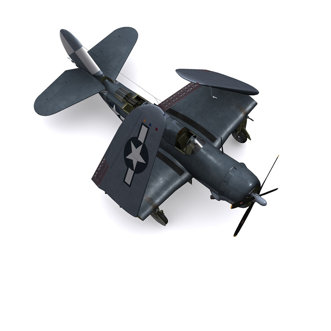 3d helldiver bomber model