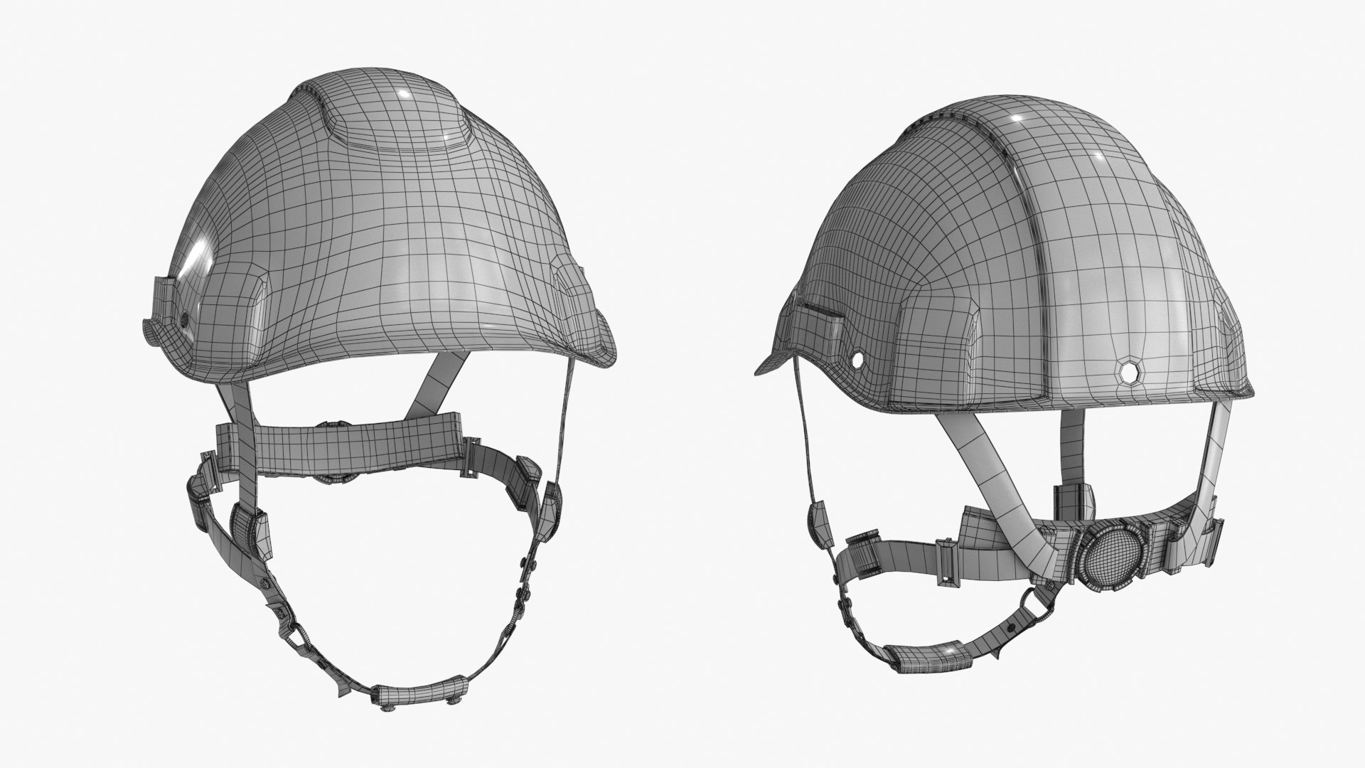 Hard Hat Construction Helmet 6 Colors 3D Model - TurboSquid 2317922