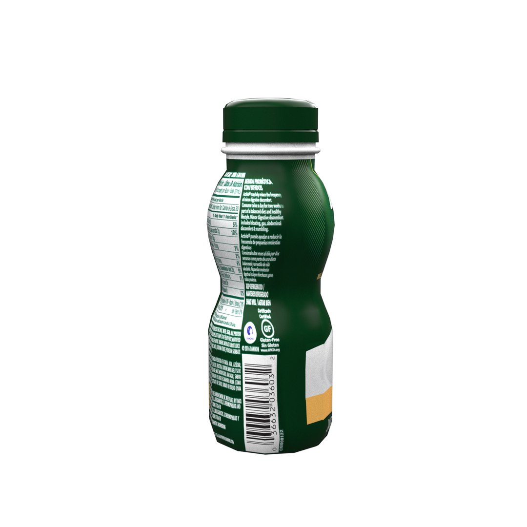 3D Activia Bottle LOW-POLY - TurboSquid 2352178