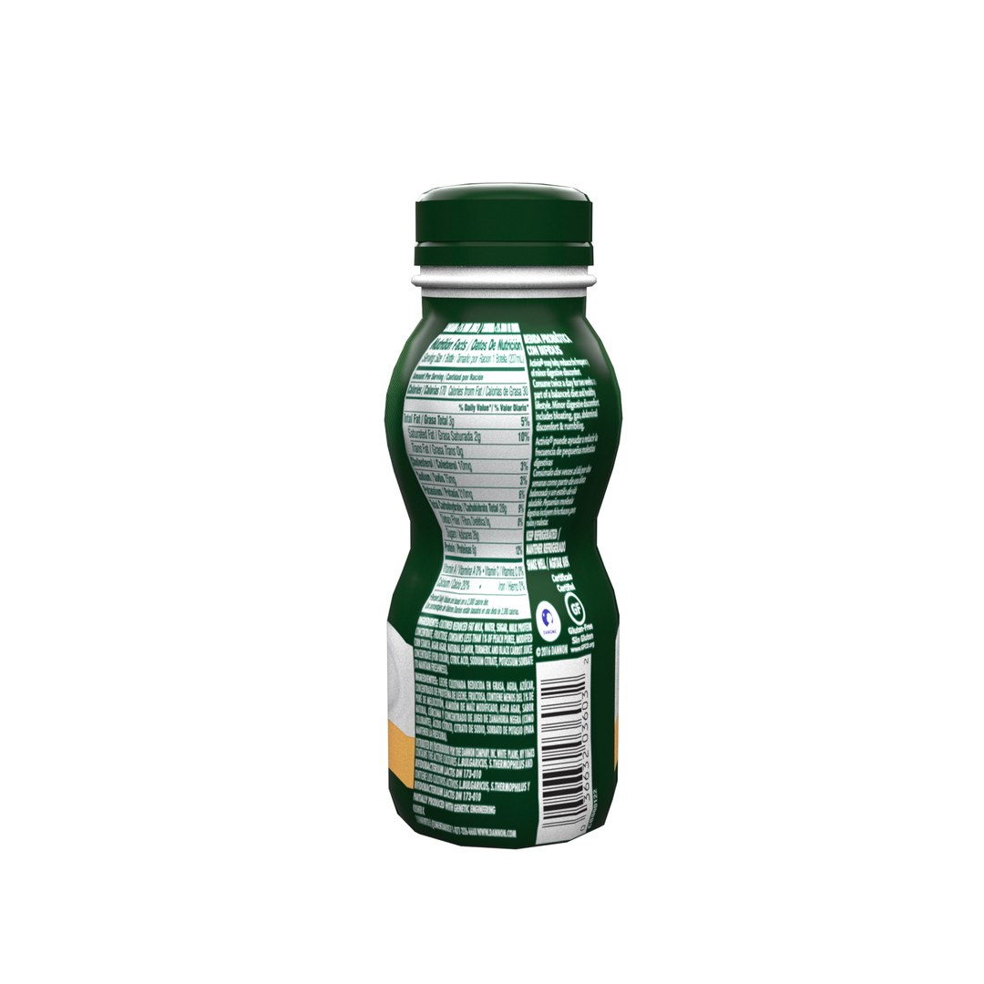 3D Activia Bottle LOW-POLY - TurboSquid 2352178