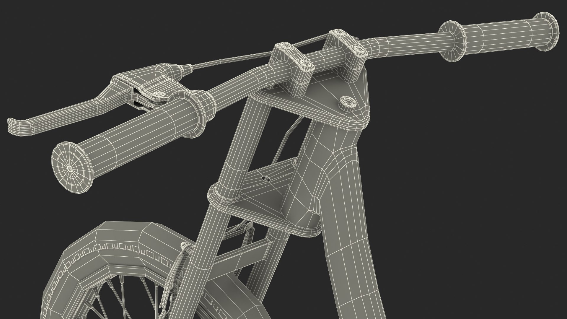 3D model Razor DXT Drift Trike Colored Chrome Rigged - TurboSquid 1726574