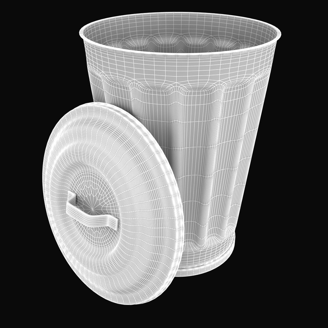 3d dxf street trash