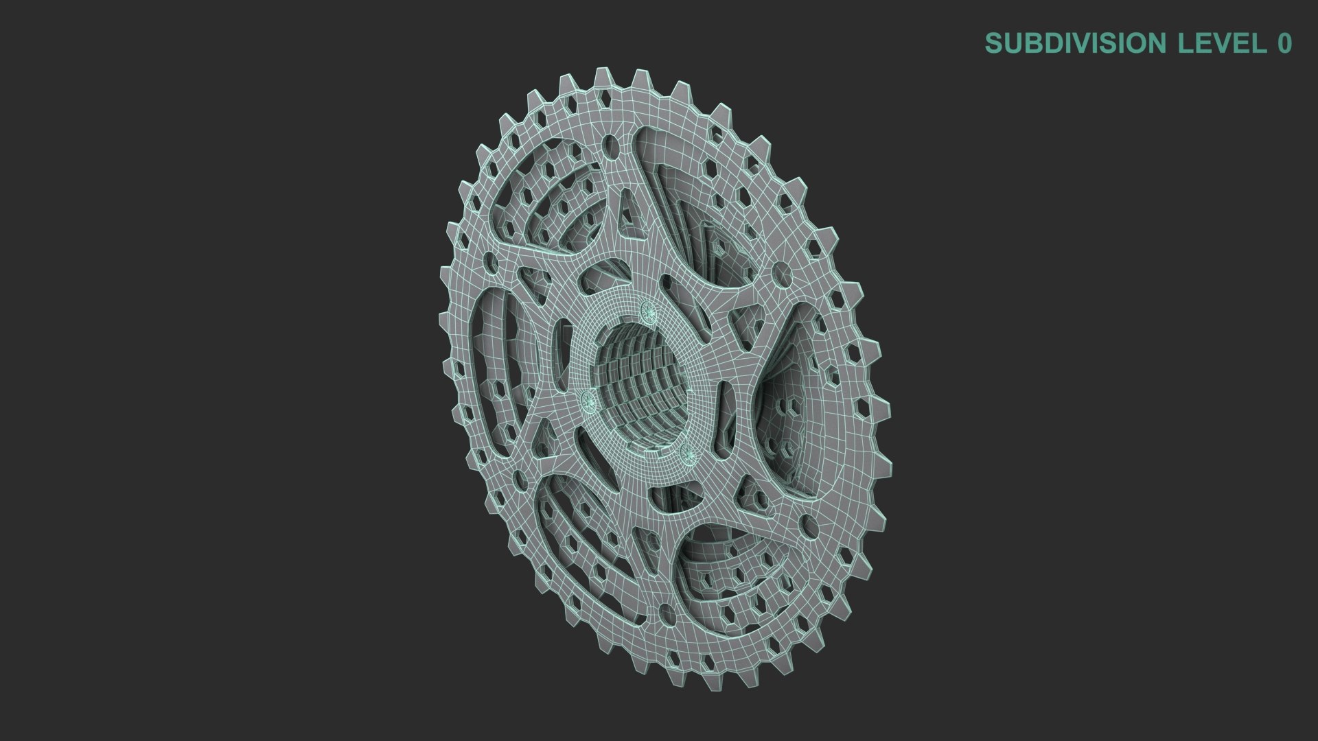 3D Mountain Bike Flywheel model - TurboSquid 2066054