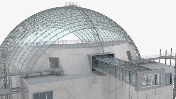 3D The Sphere Movie Theatre - TurboSquid 1775663