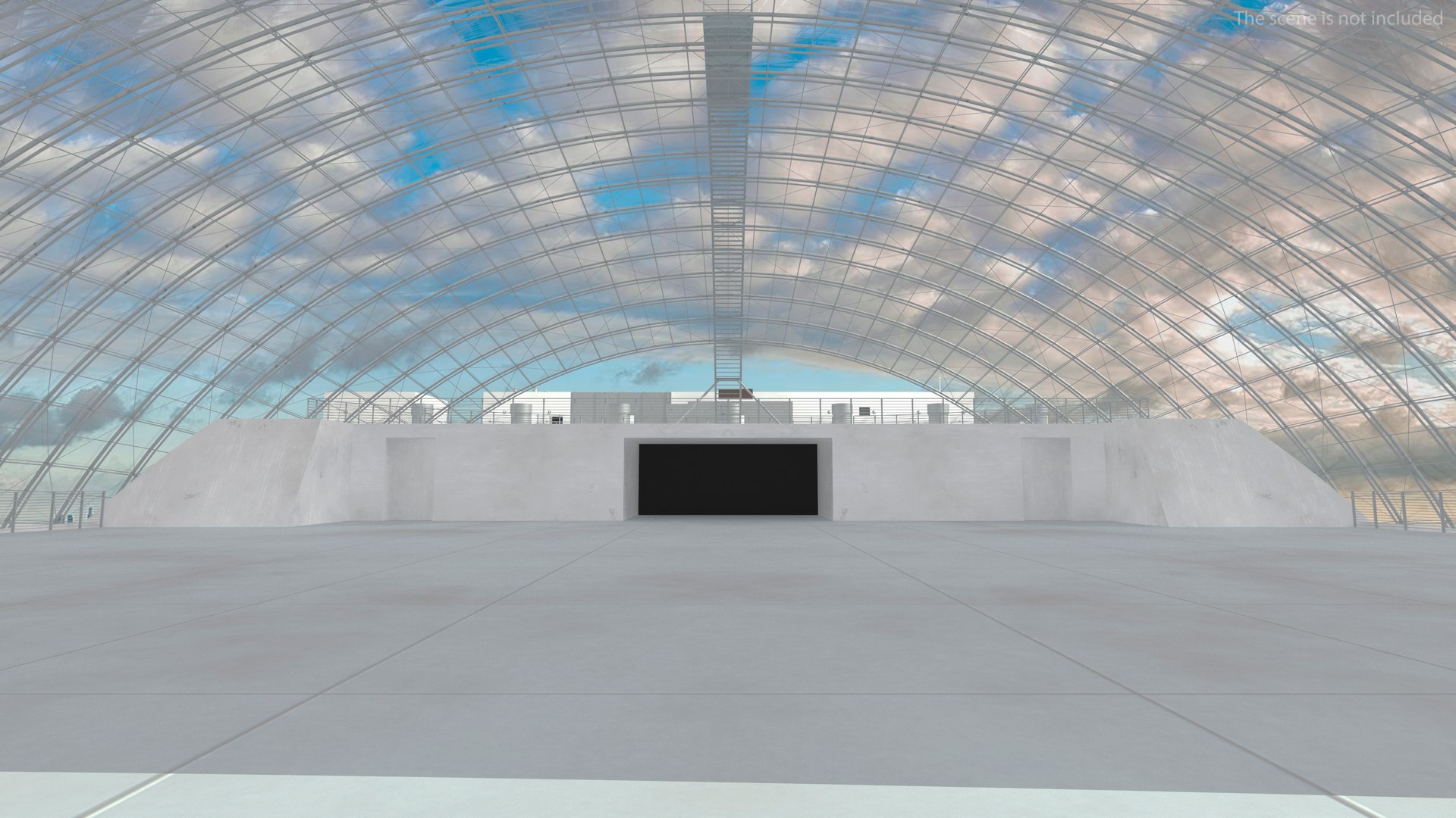 3D The Sphere Movie Theatre - TurboSquid 1775663