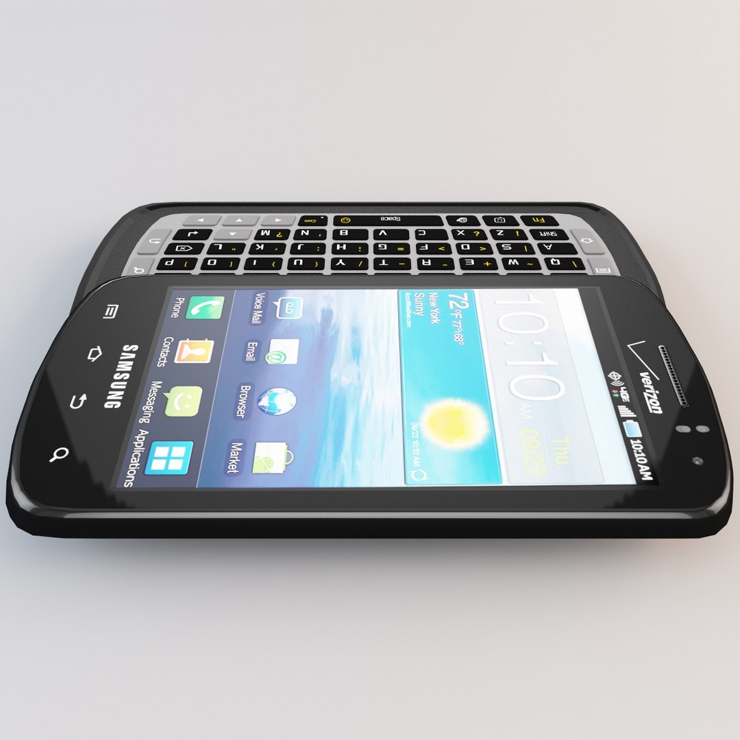 samsung stratosphere 3d model