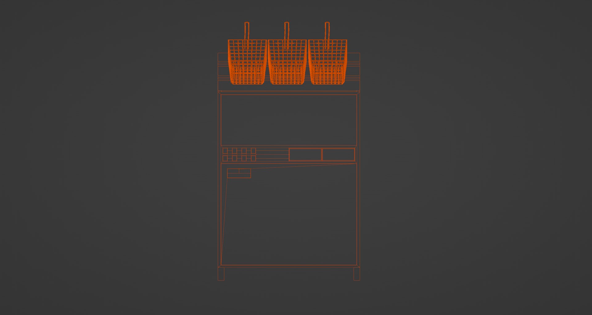 3D Kitchen Deep Fryer Model - TurboSquid 2014949