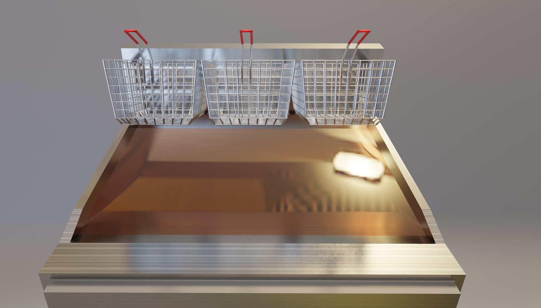 3D Kitchen Deep Fryer Model - TurboSquid 2014949