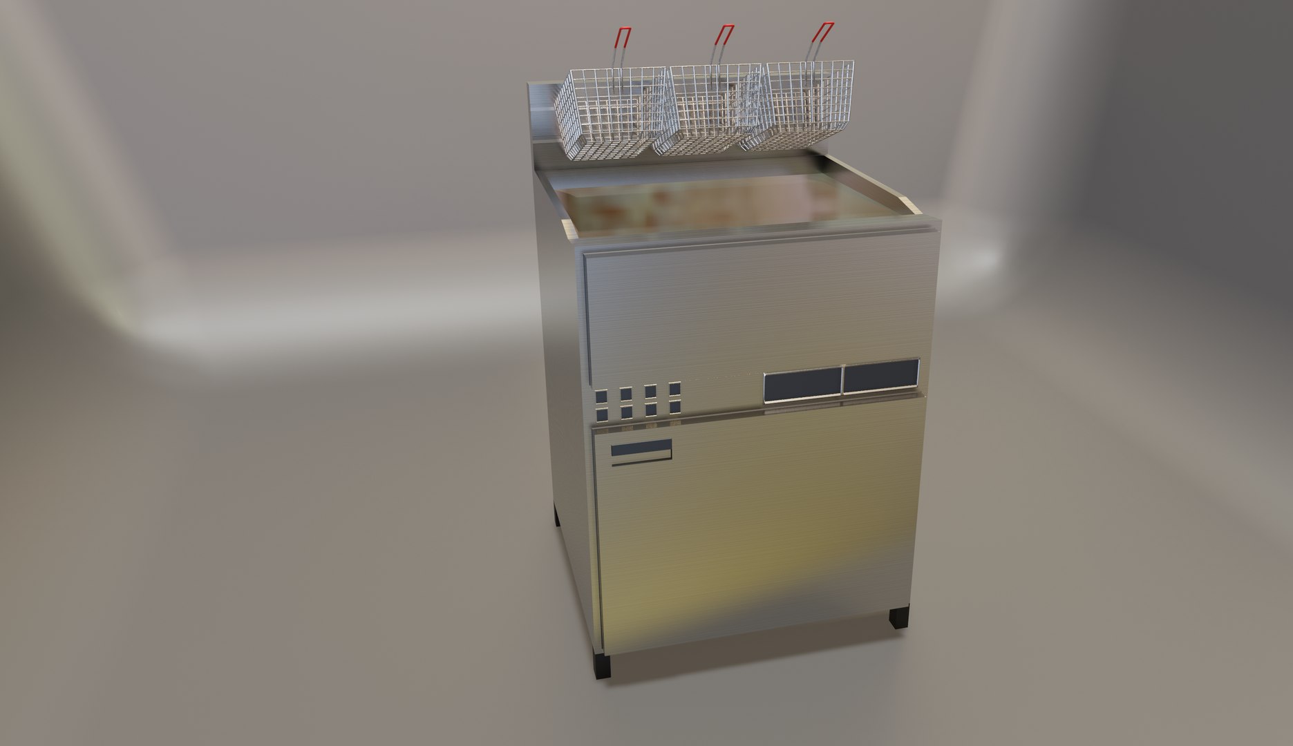3D Kitchen Deep Fryer Model - TurboSquid 2014949