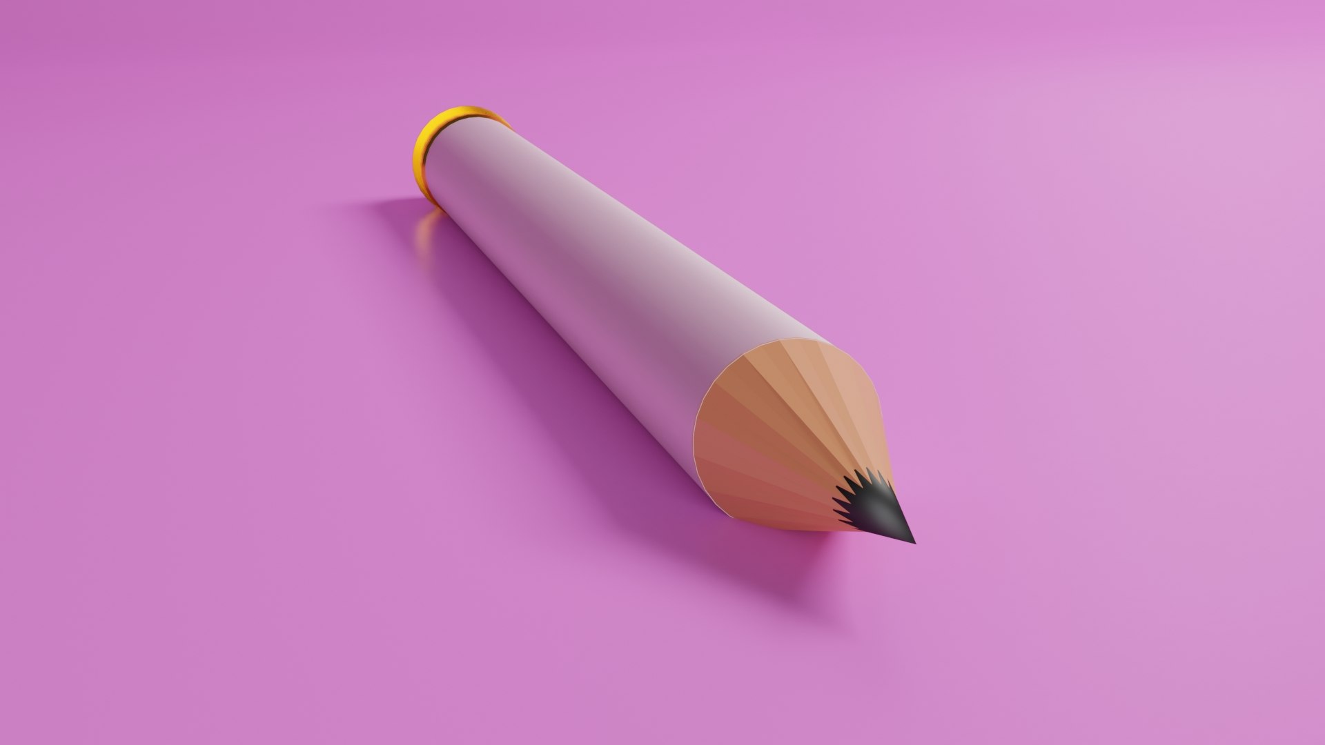 Pencil 2b Pen 3D - TurboSquid 1710856