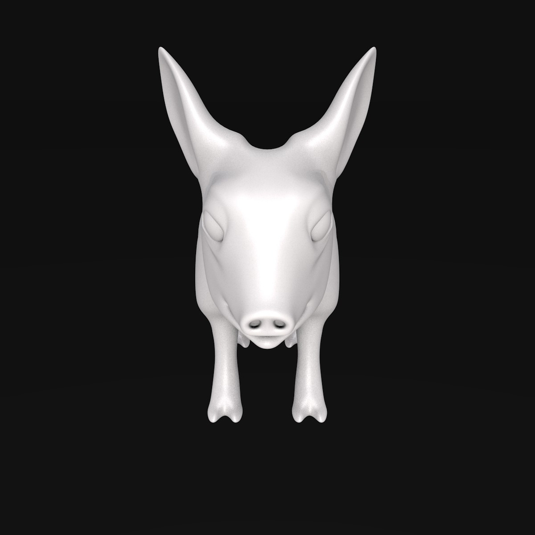 3D Model Pig Piglet - TurboSquid 1231913