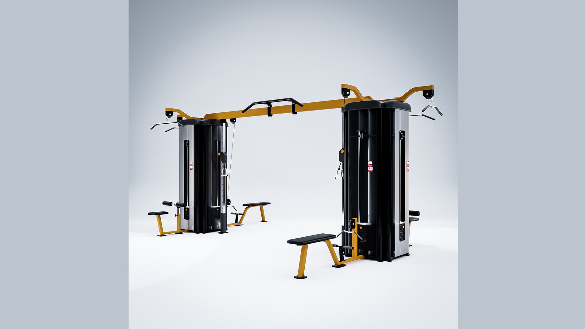 6 Gym Equipment Blender -Fbx -Obj 3D Model - TurboSquid 2060052