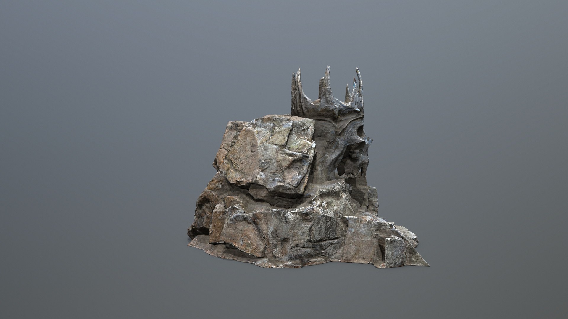 3D Skull Cave - TurboSquid 2368110