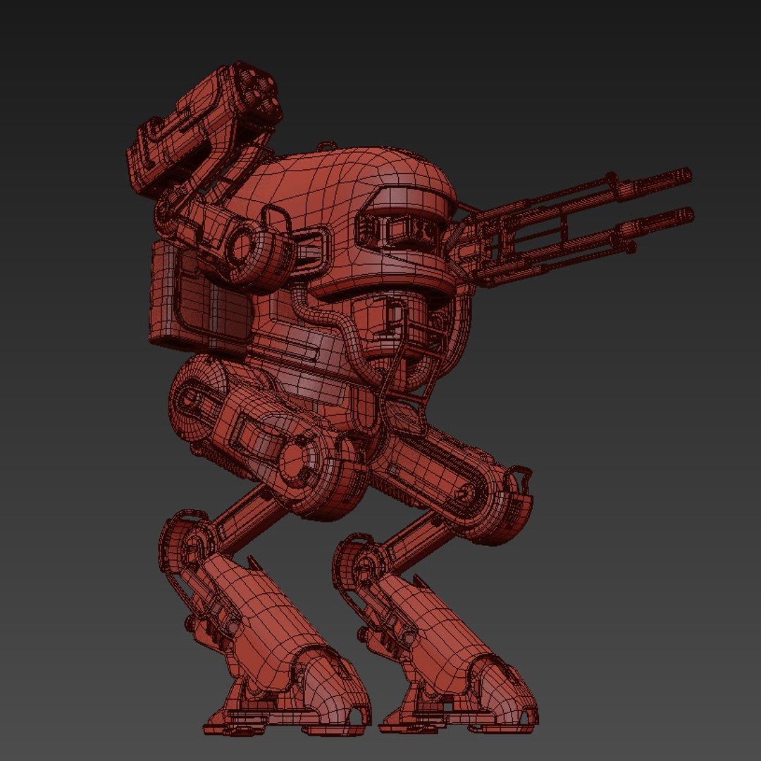 3D Robot Rocket Launcher - TurboSquid 1243234