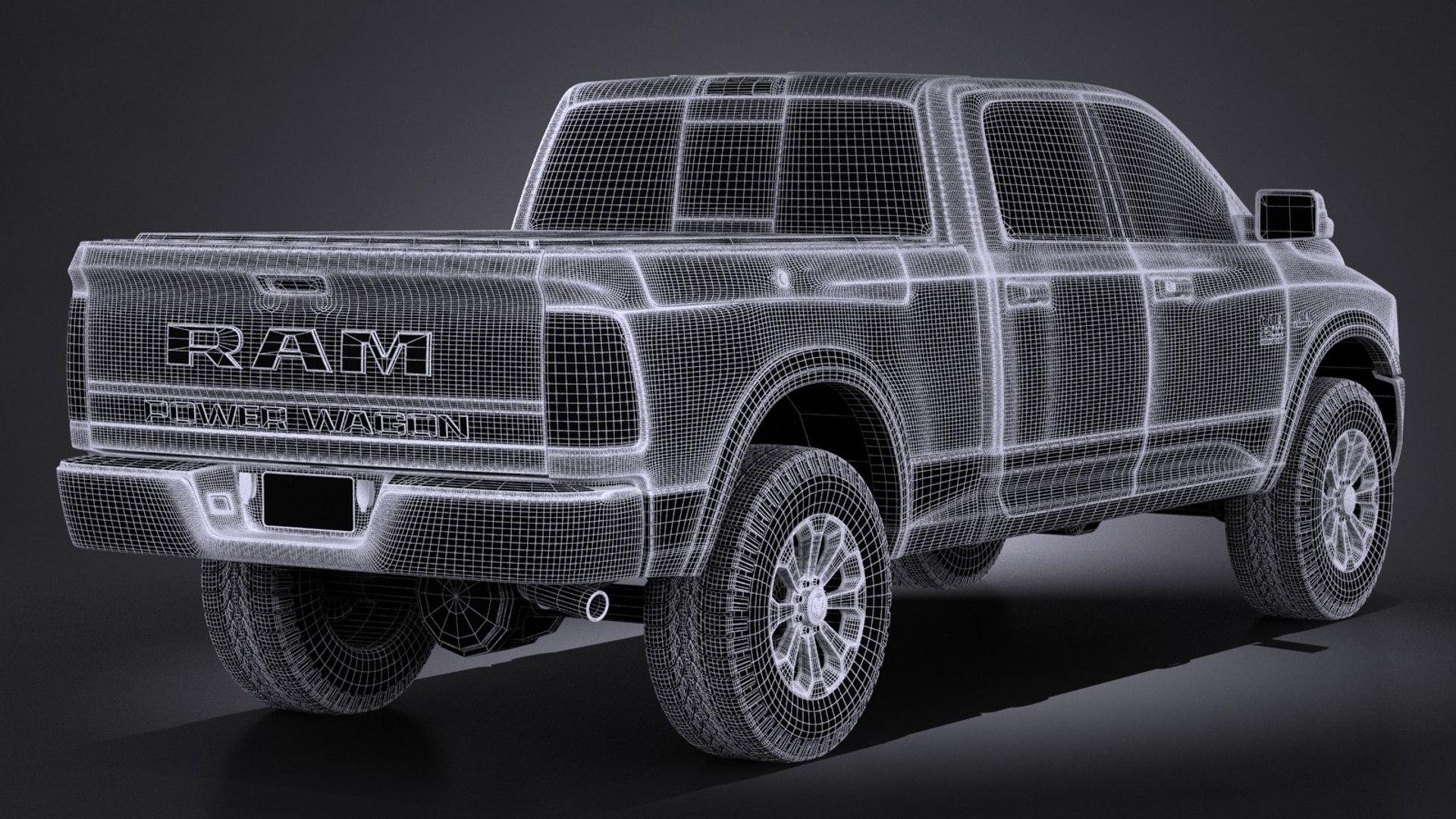 Dodge Ram 2500 3d Model