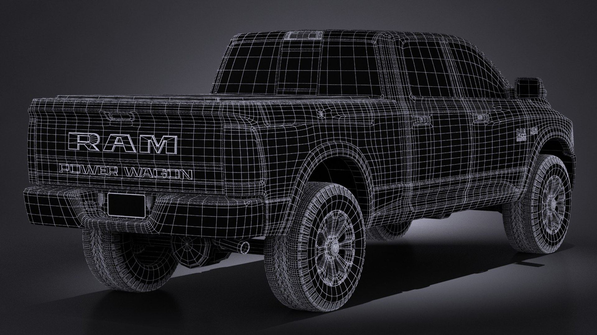 Dodge Ram 2500 3d Model
