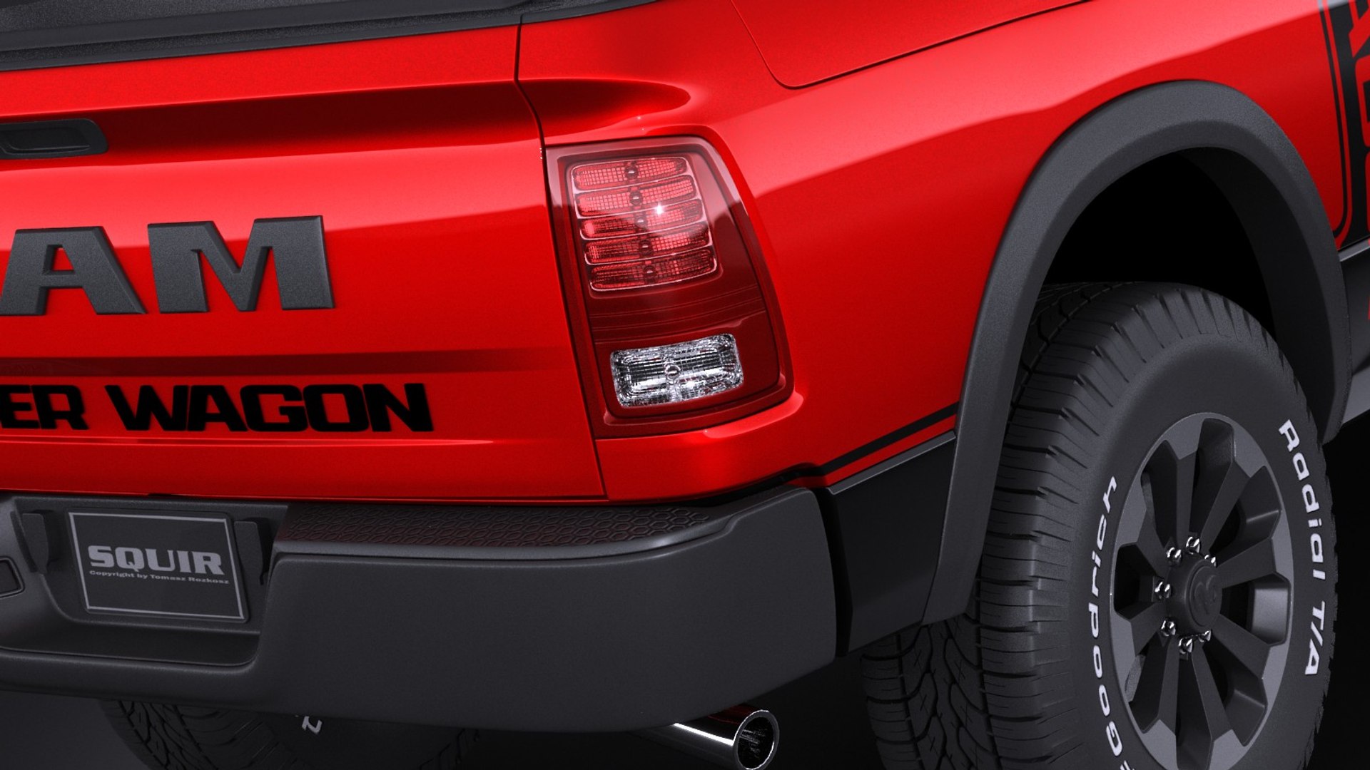 Dodge Ram 2500 3d Model