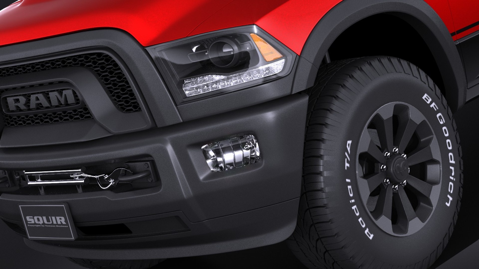 Dodge Ram 2500 3d Model