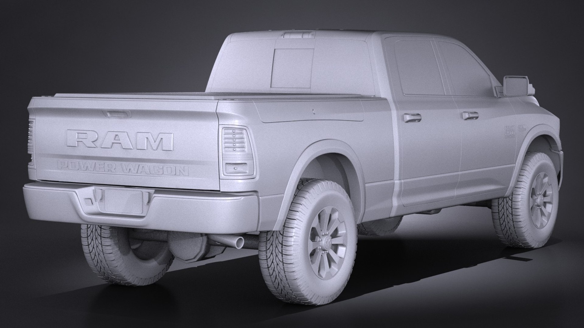 Dodge Ram 2500 3d Model