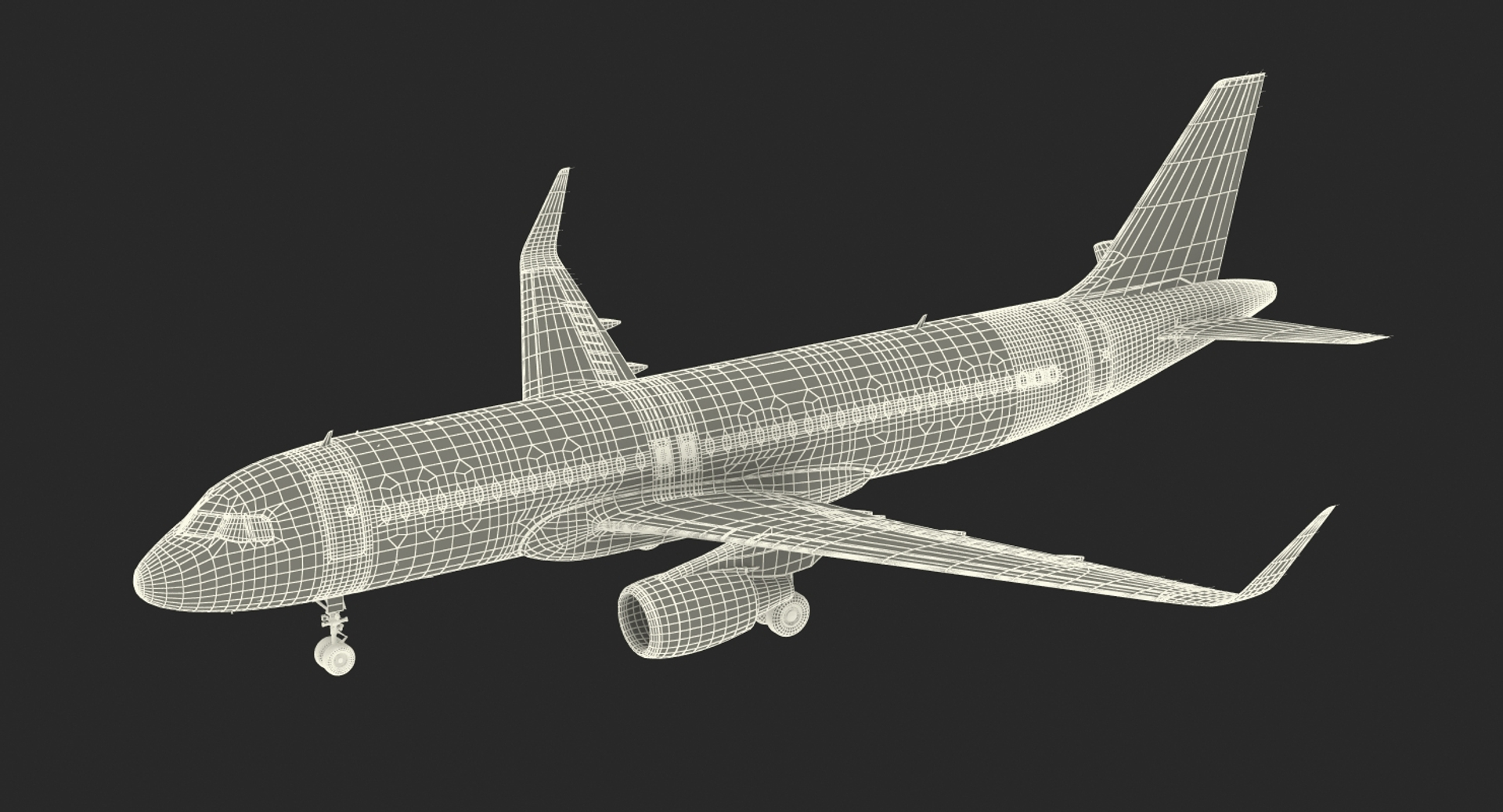 3D Airbus A320neo Simple Interior - TurboSquid 1348206