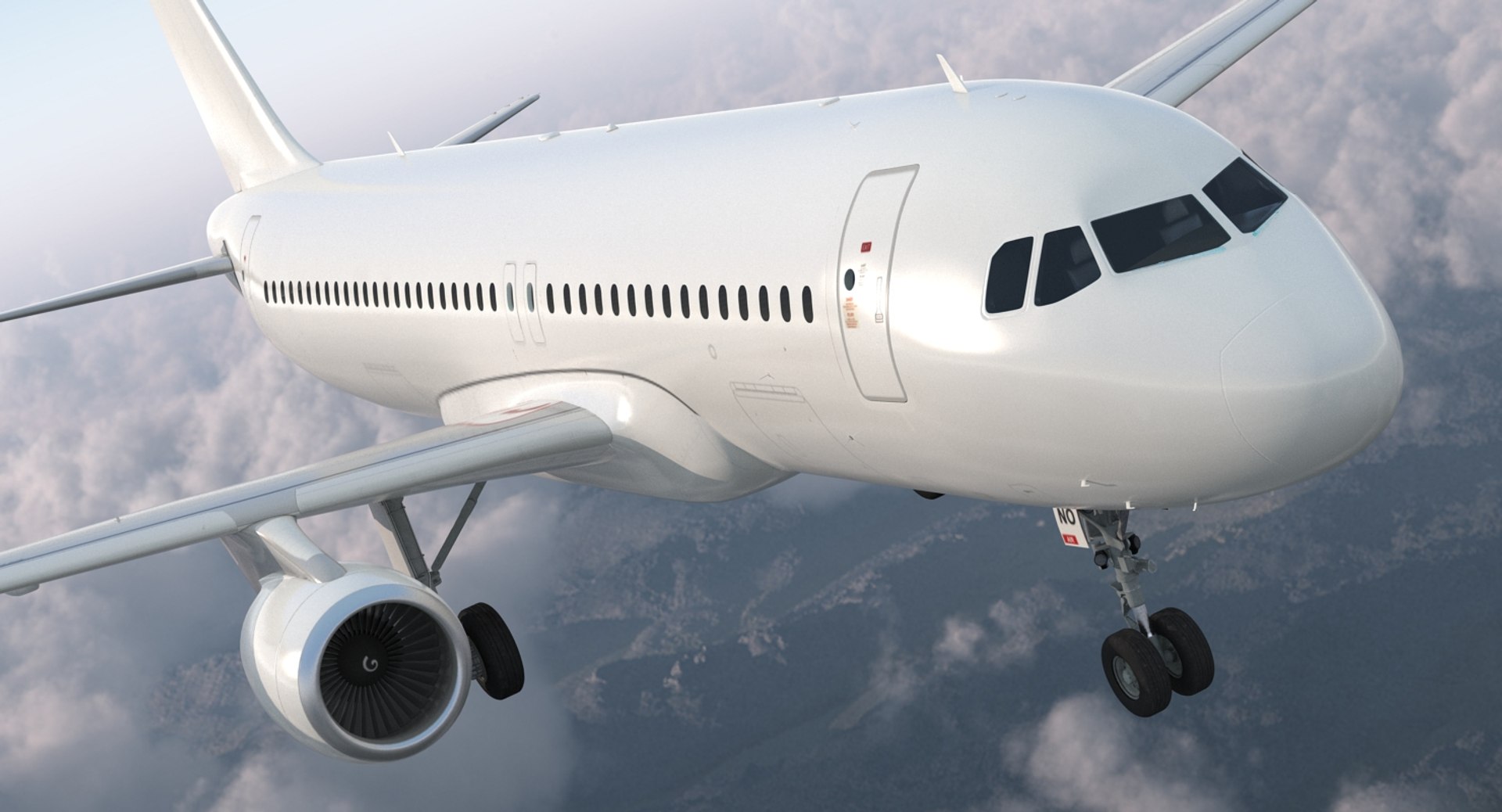 3D Airbus A320neo Simple Interior - TurboSquid 1348206