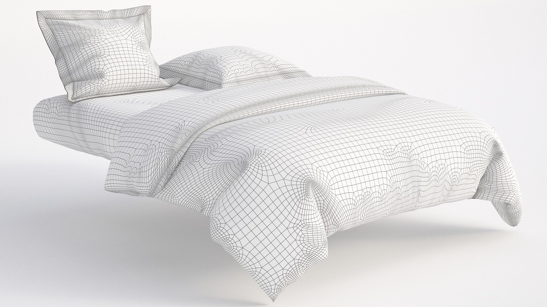 Photorealistic Bed 070 3D Model - TurboSquid 1886204