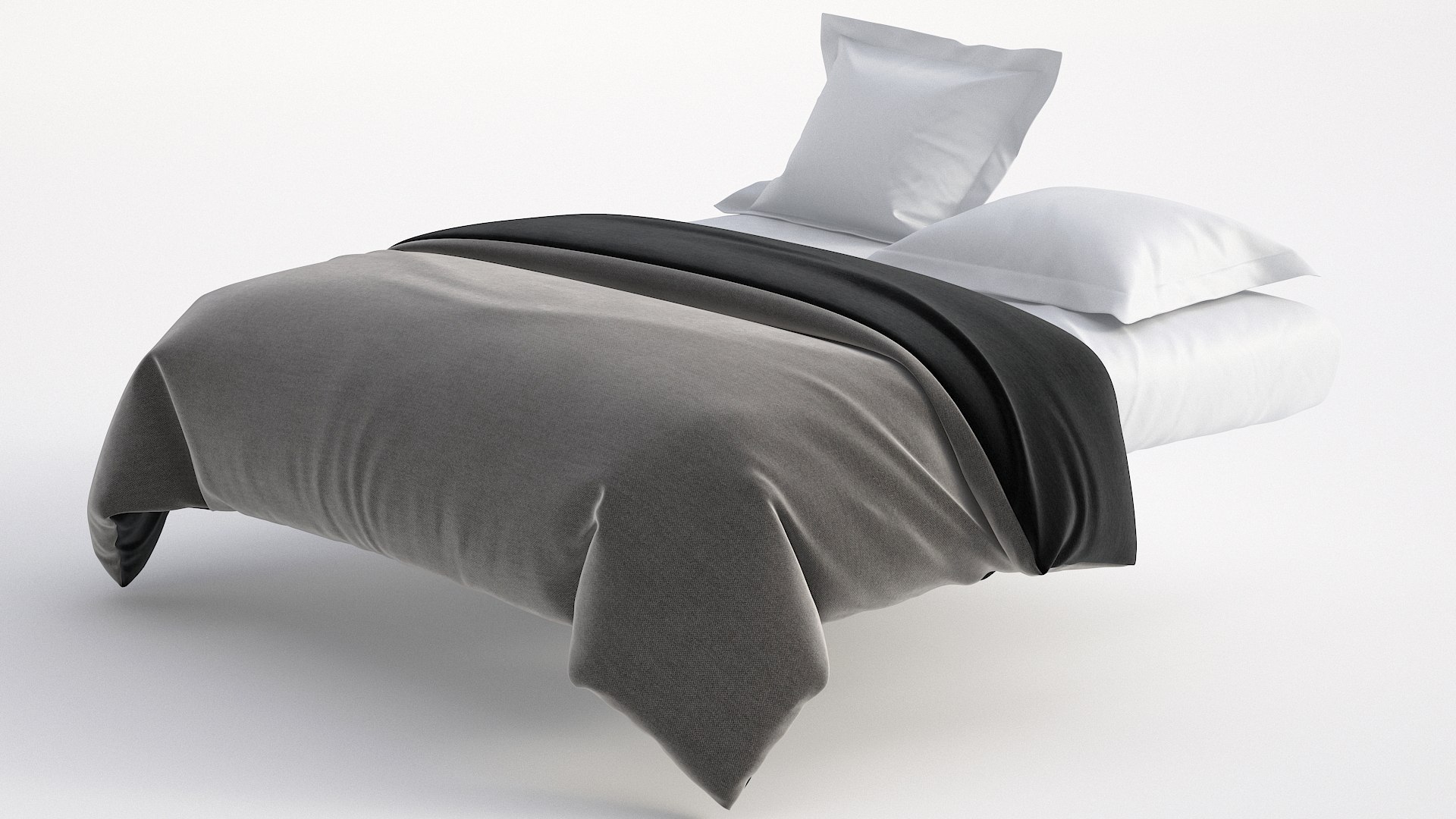 Photorealistic Bed 070 3D Model - TurboSquid 1886204