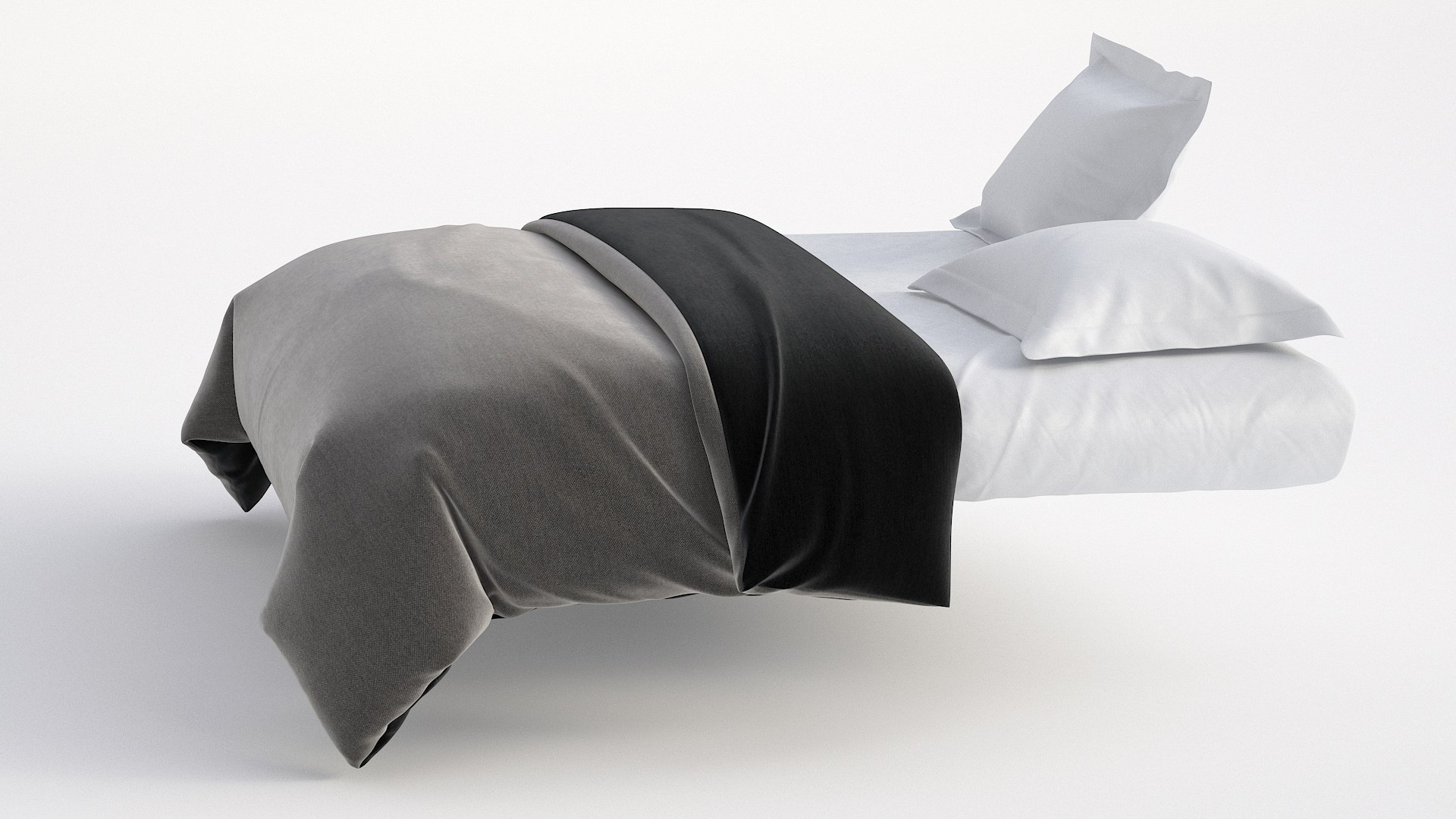 Photorealistic Bed 070 3D Model - TurboSquid 1886204