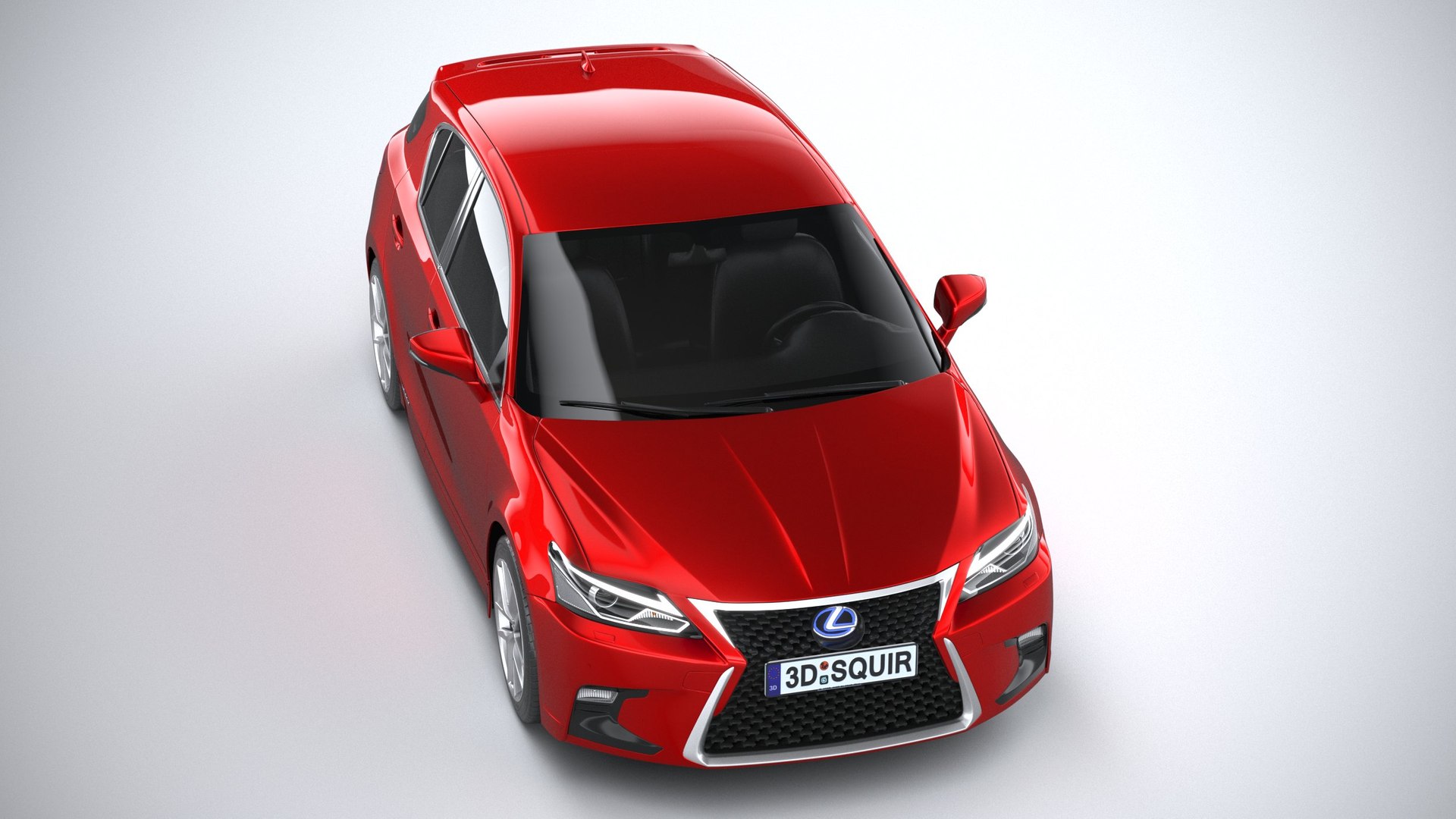 Lexus ct 200h model - TurboSquid 1515298