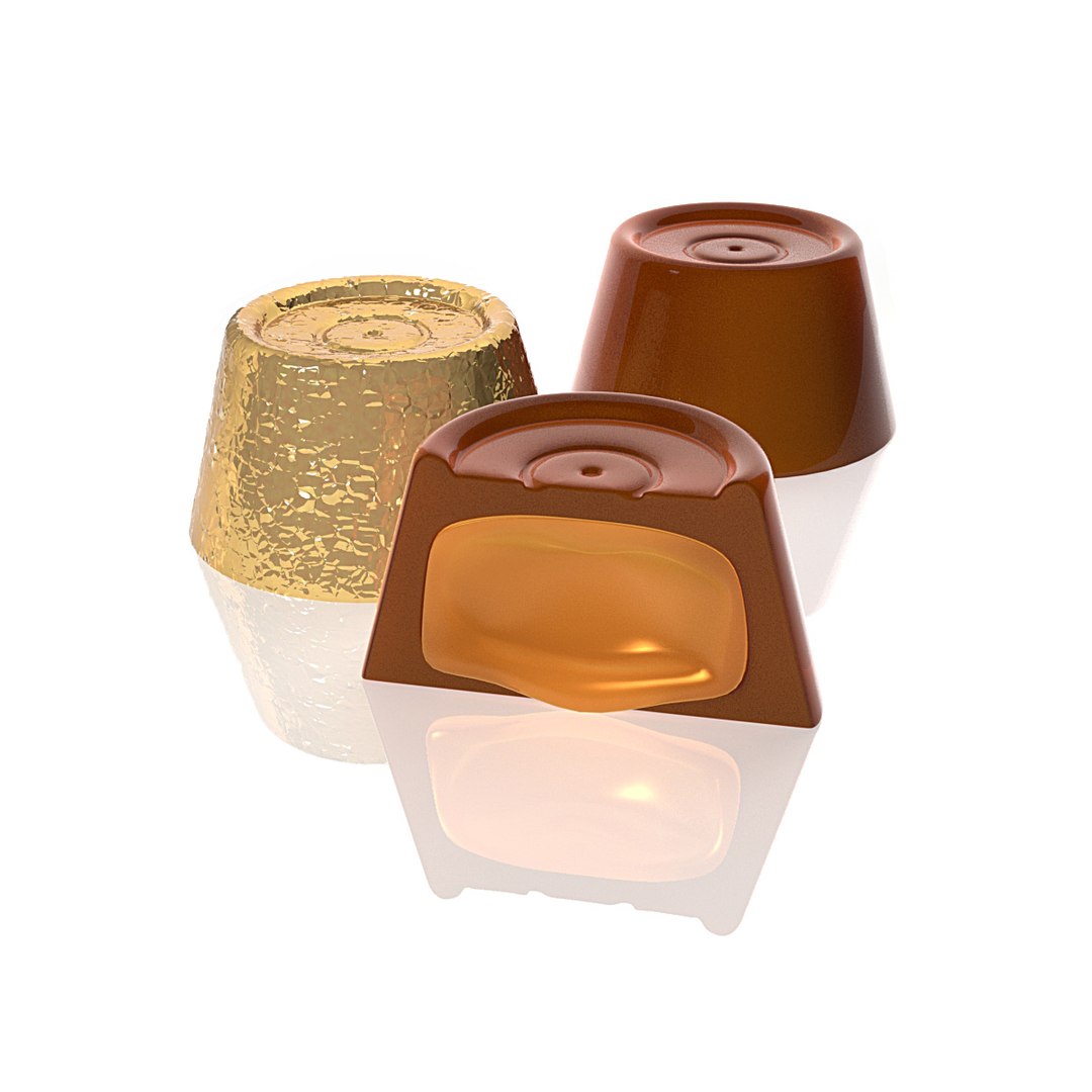 Chocolate Rolo 3d Model