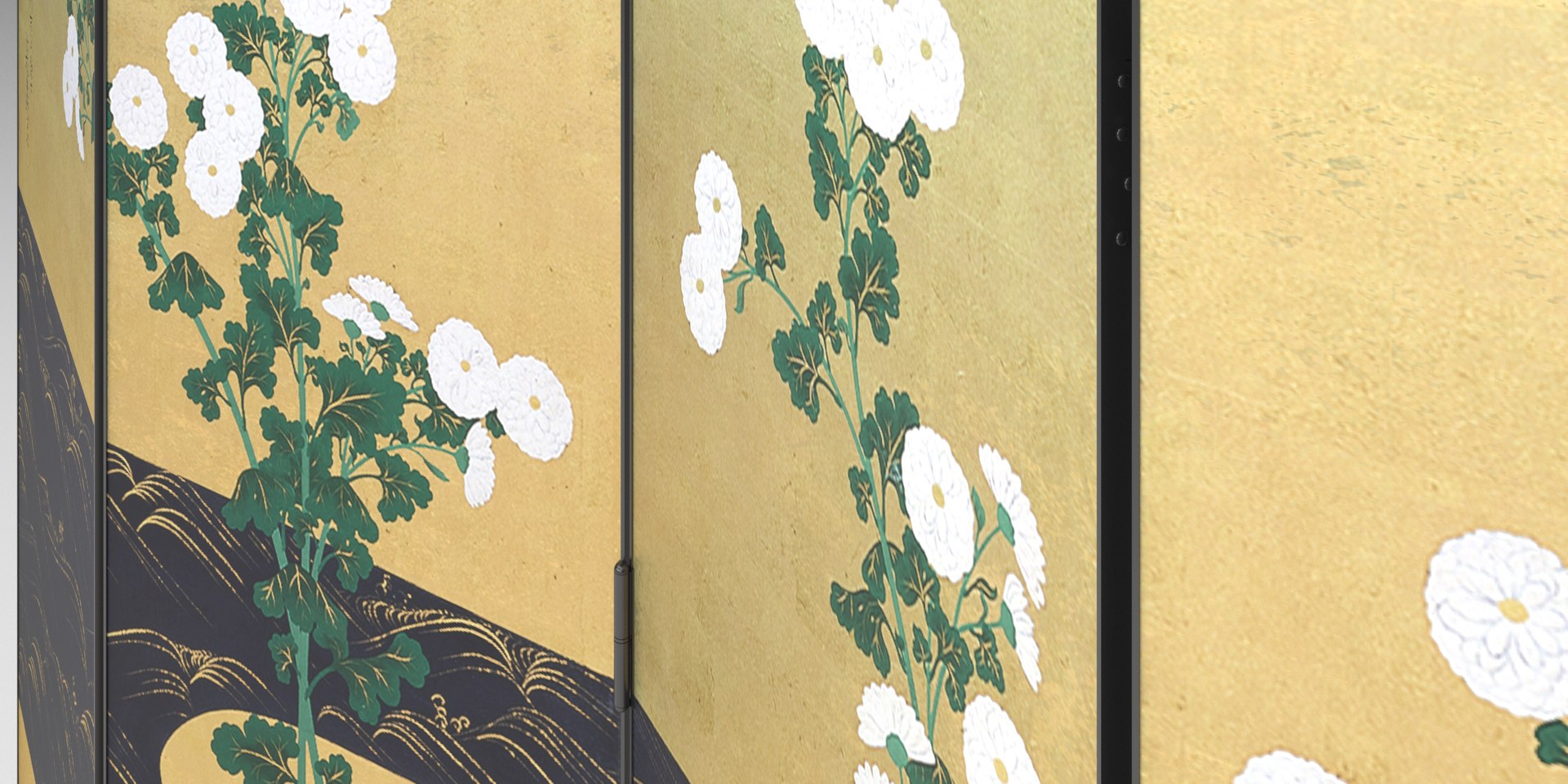 JAPANESE FOLDING SCREEN 3D Model - TurboSquid 2069953