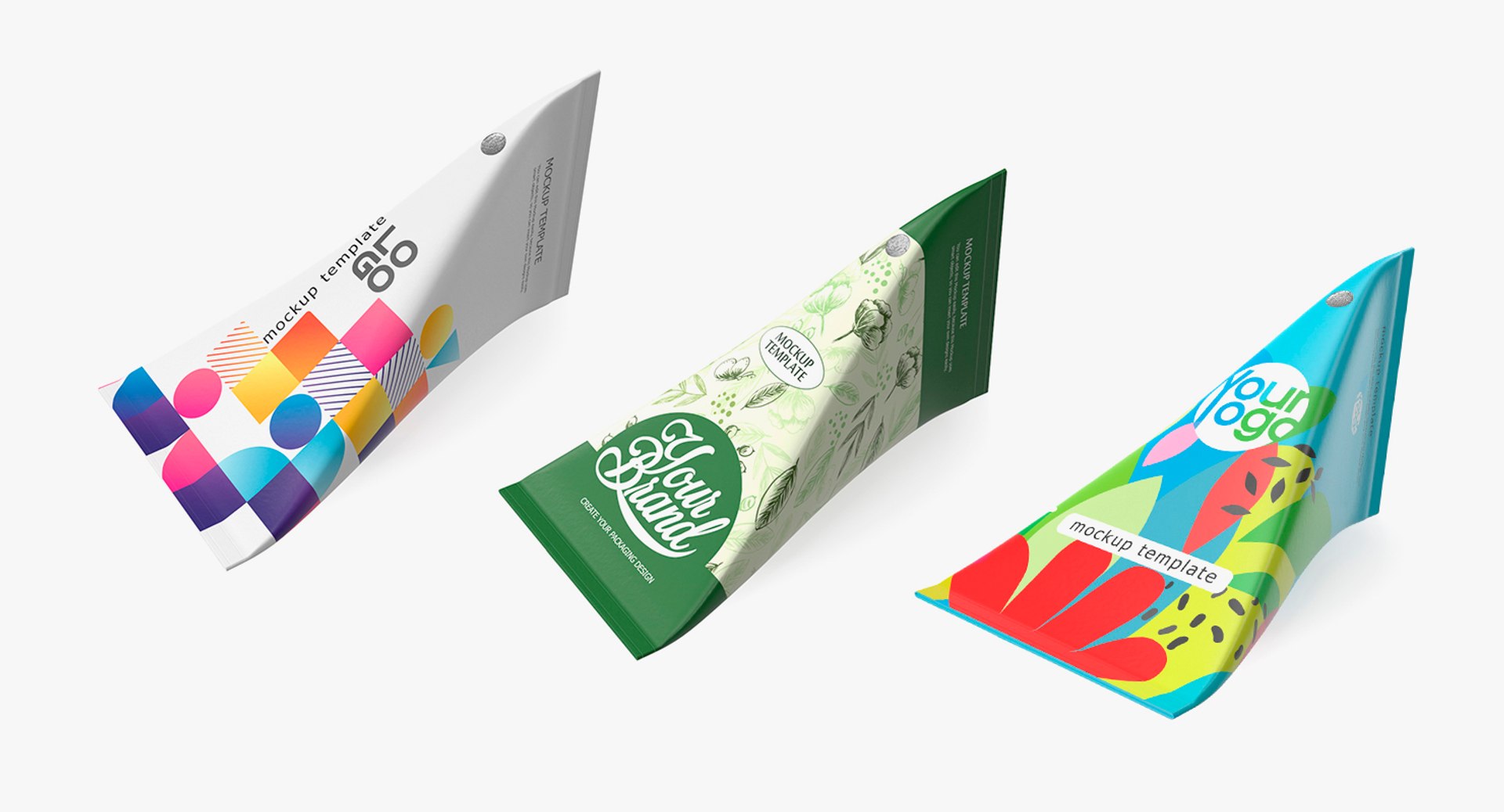 3D Triangle Packages Mockup Collection - TurboSquid 1934336