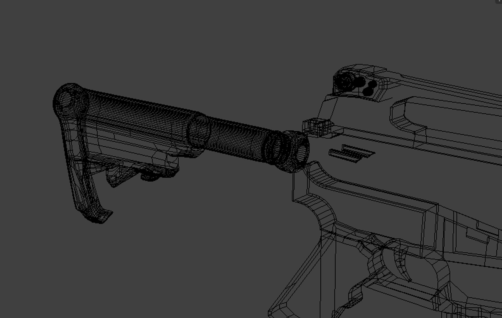 3D Armalite AR-15 - TurboSquid 1766179
