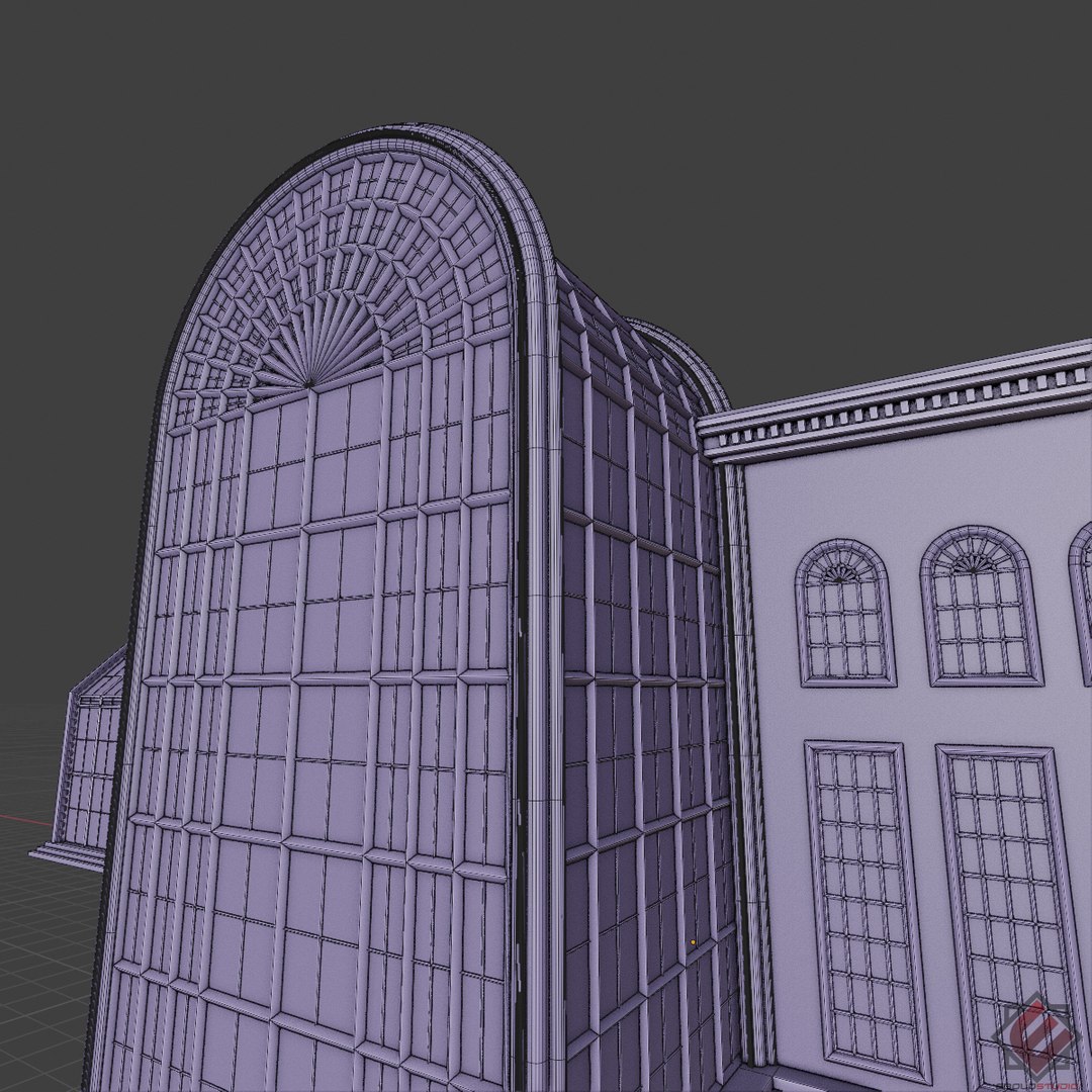 3D Model Scifi Steampunk Building Architectural - TurboSquid 1573653