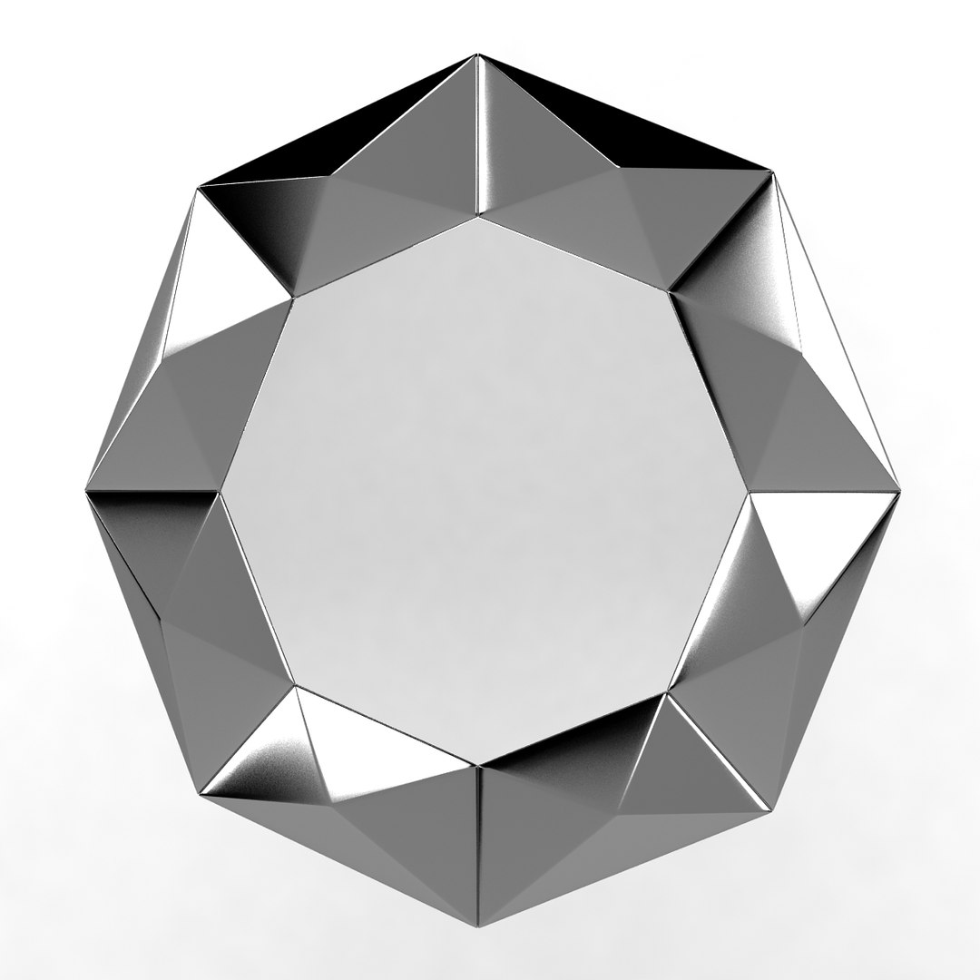 Rosetta Mirror 3d Model