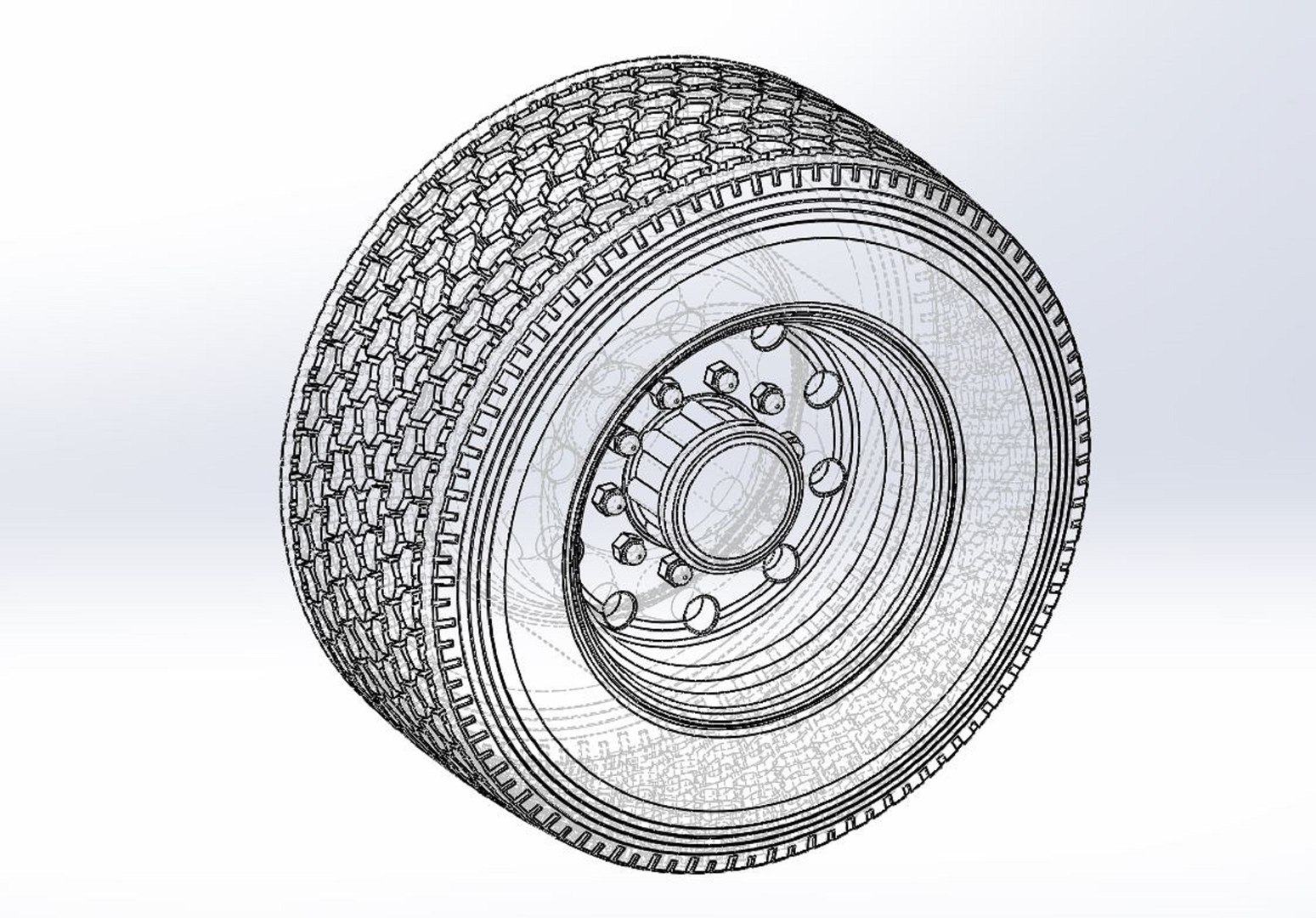 Diecast Super Single Semi Wheel Scale 1 To 25 3D Model - TurboSquid 1929888