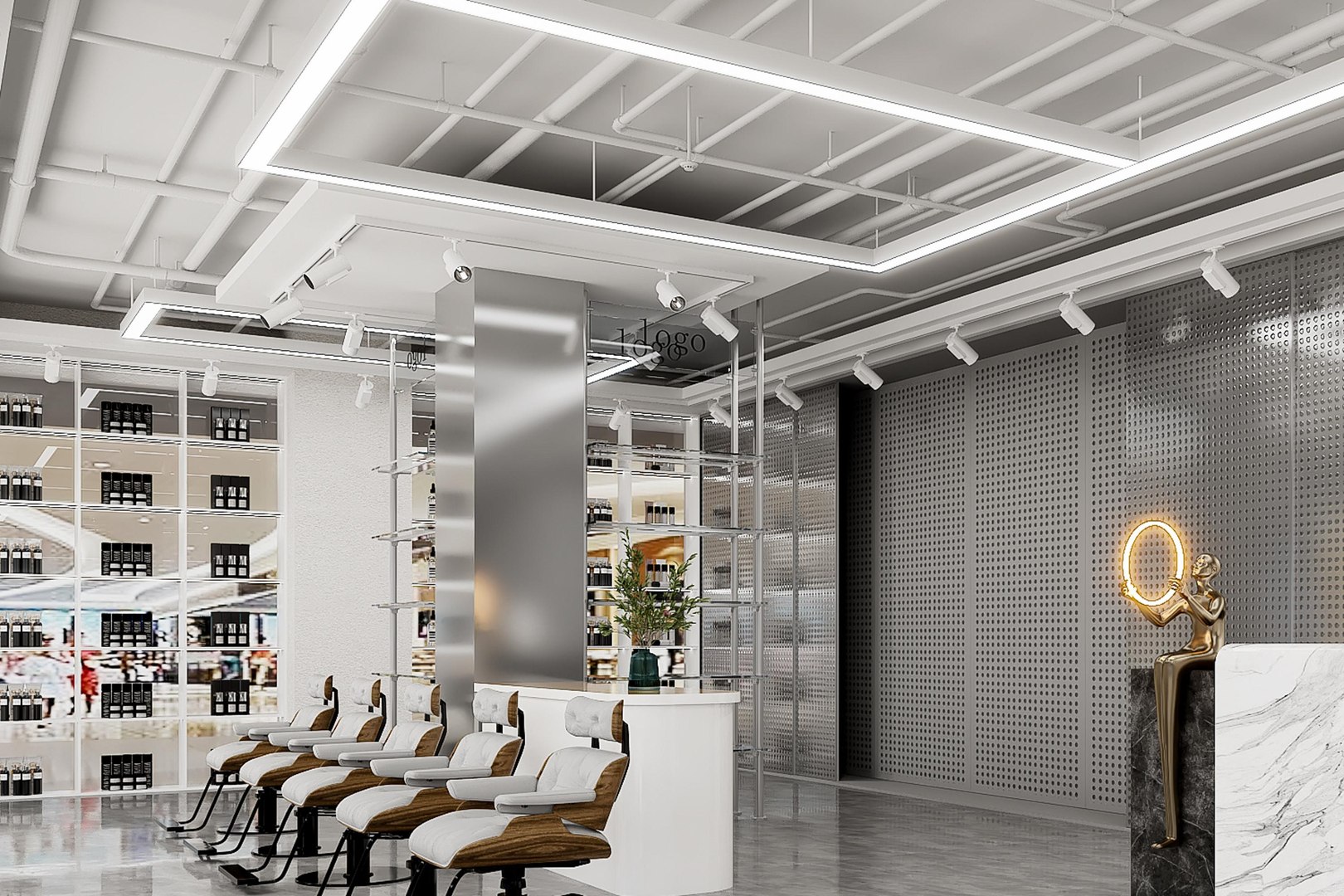 3D Modern Store Luxury - TurboSquid 2131236