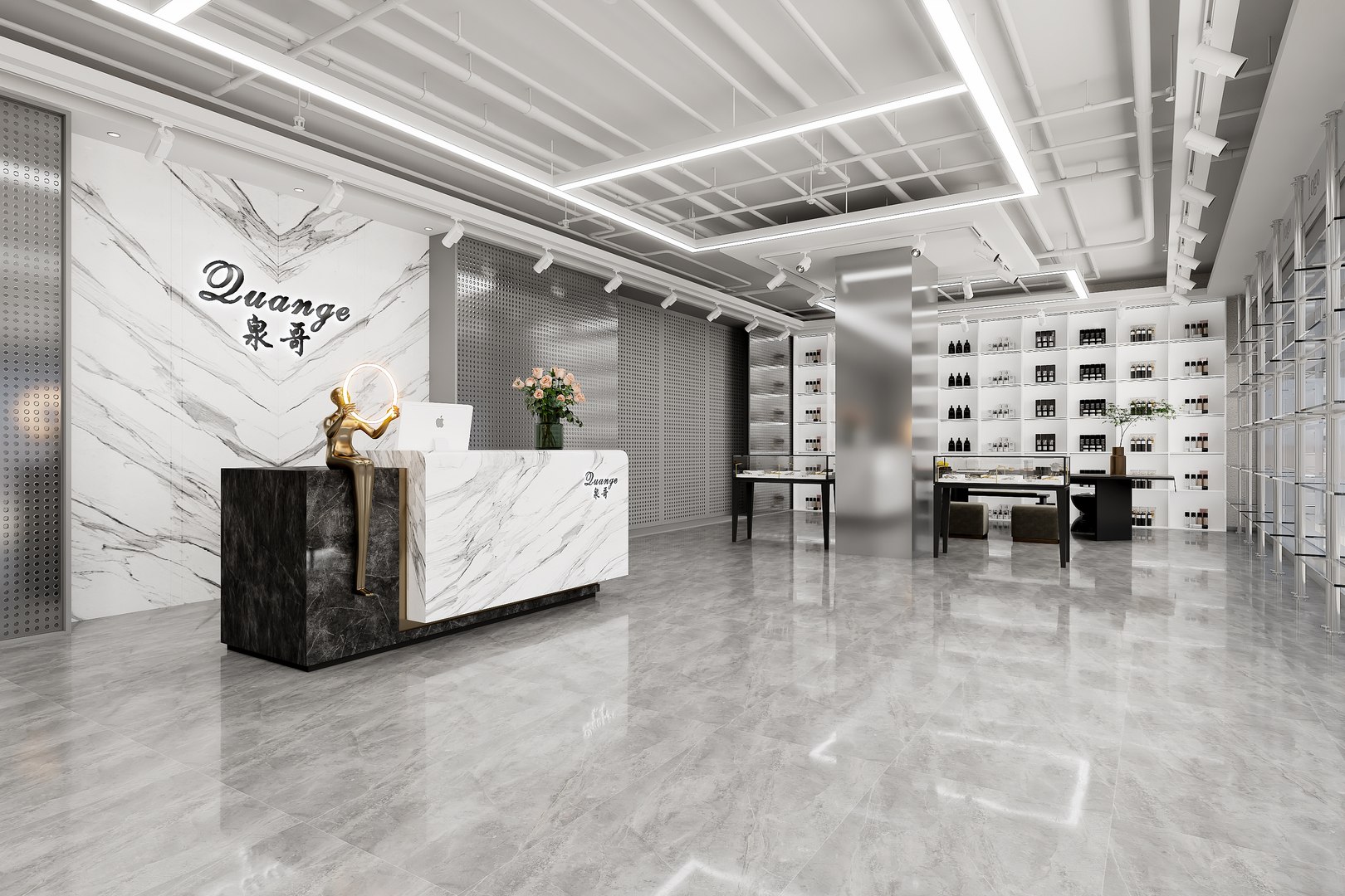 3D Modern Store Luxury - TurboSquid 2131236