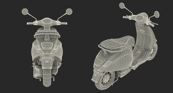 Electric scooter 3D model - TurboSquid 1428089