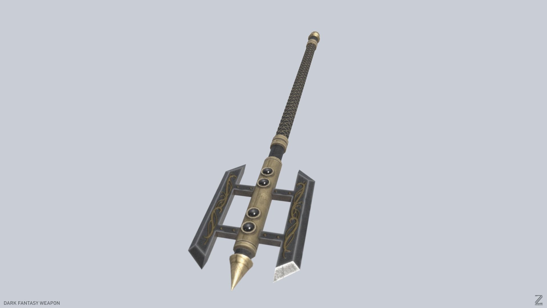 3D Dark Fantasy Weapon - TurboSquid 2384061
