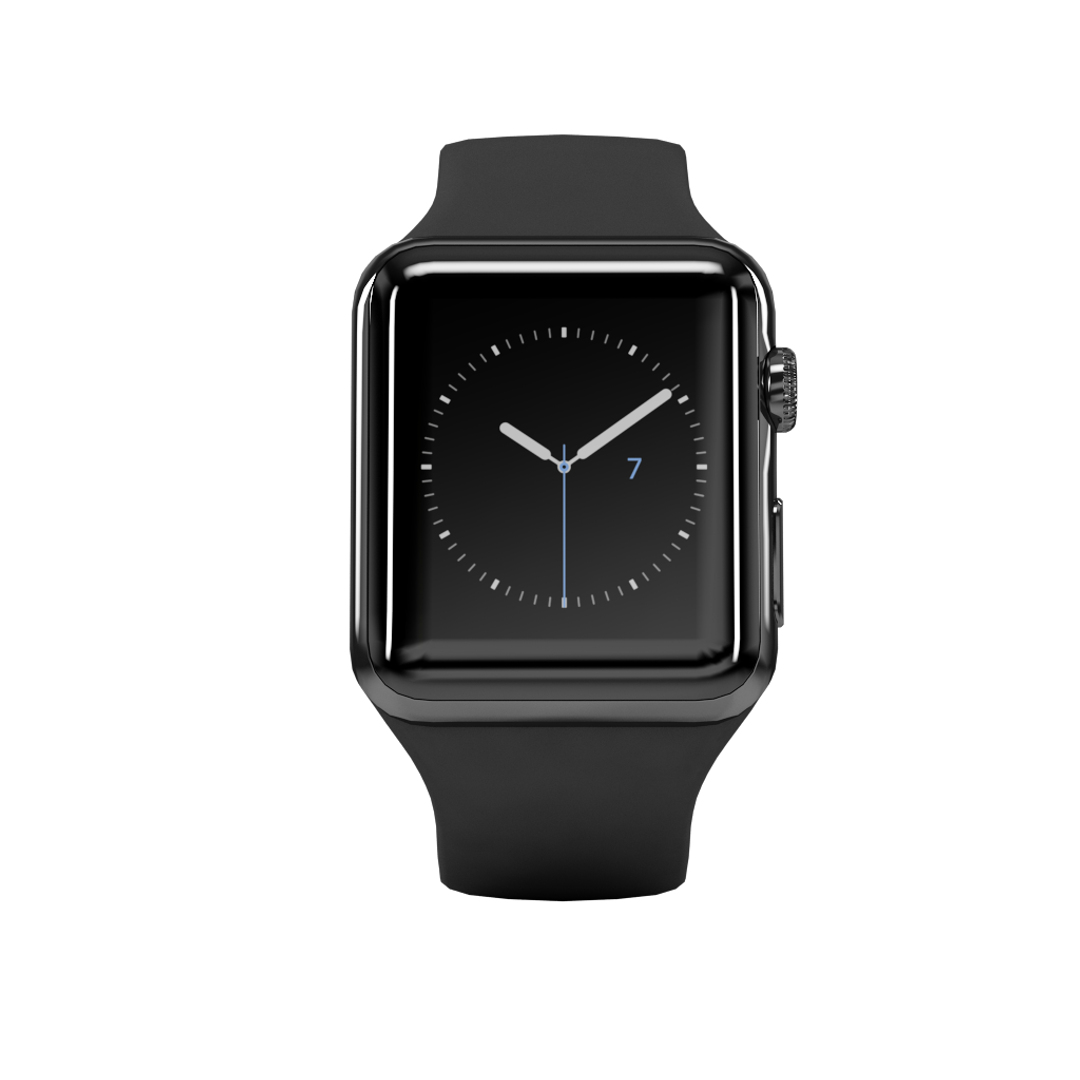 3D Apple Watch Space Black - TurboSquid 1412548