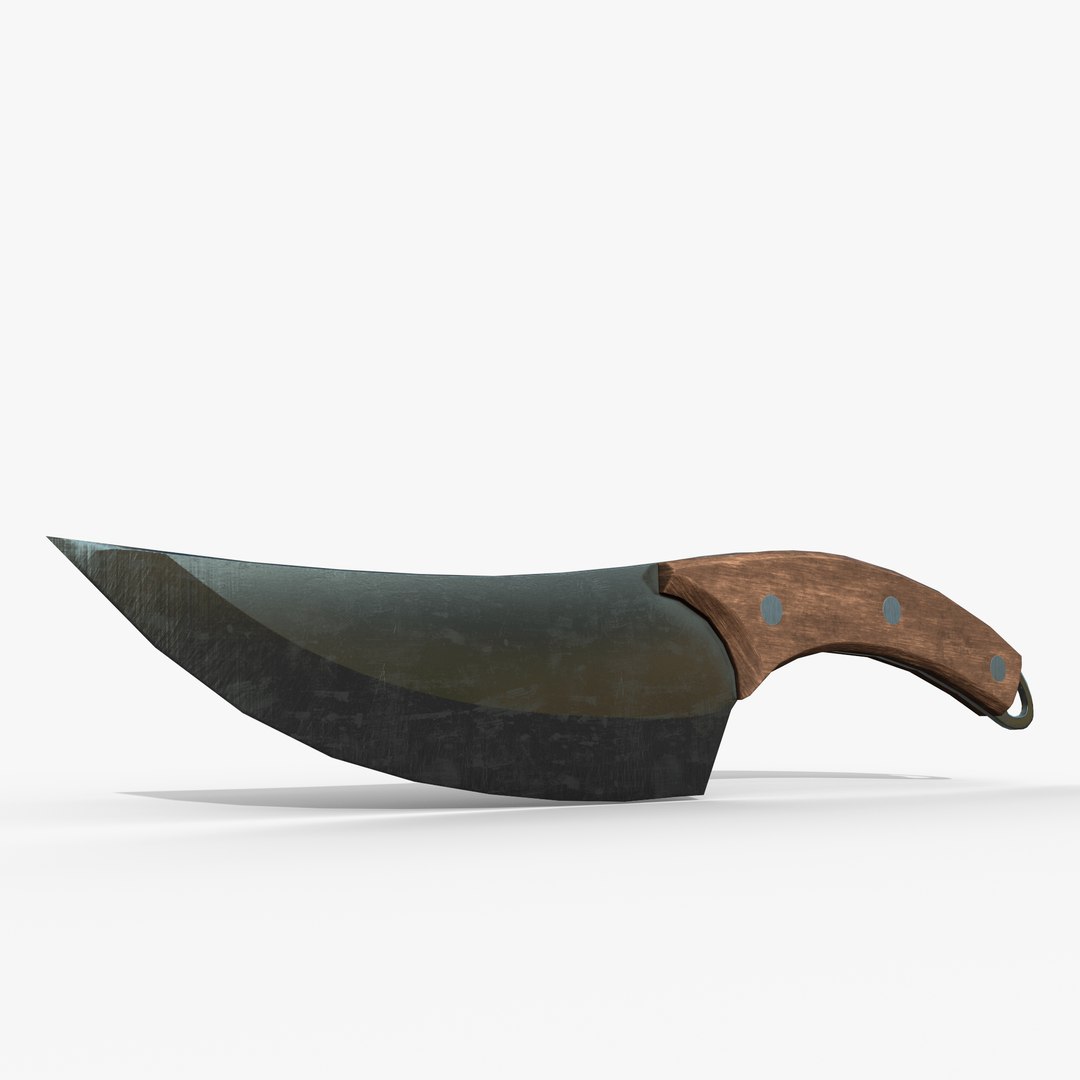 3D Short Knife Model - TurboSquid 2103090