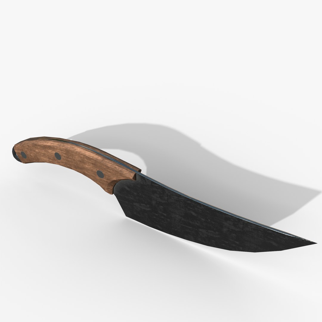 3D Short Knife Model - TurboSquid 2103090